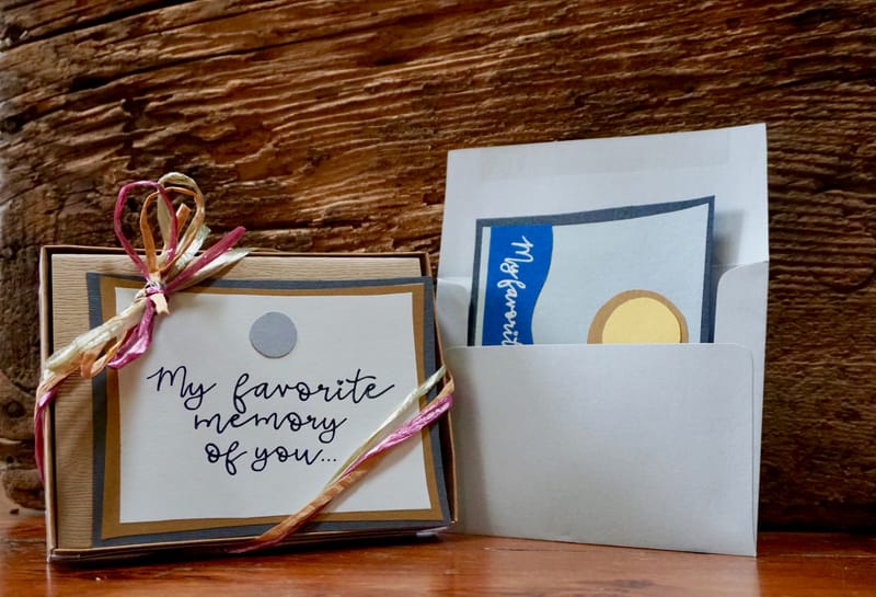 MY FAVORITE MEMORY OF YOU... - crafts