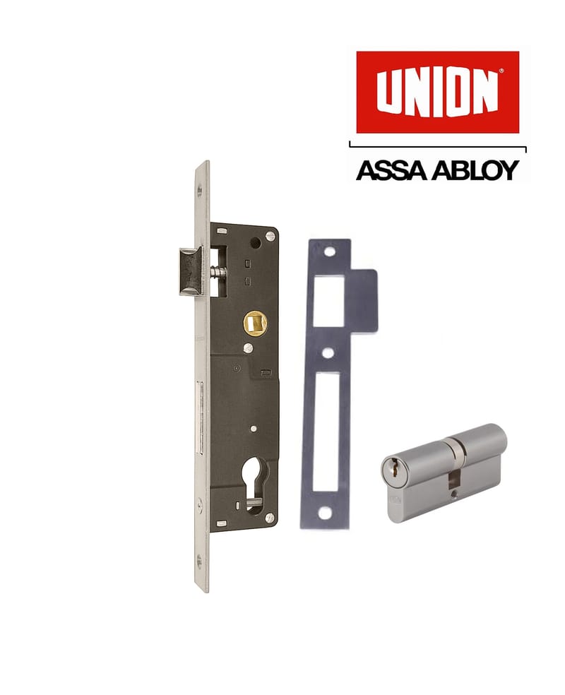 Union - 930 SS - Narrow Stile Aluminum Door Lock : Raniyo (Pvt) LTd