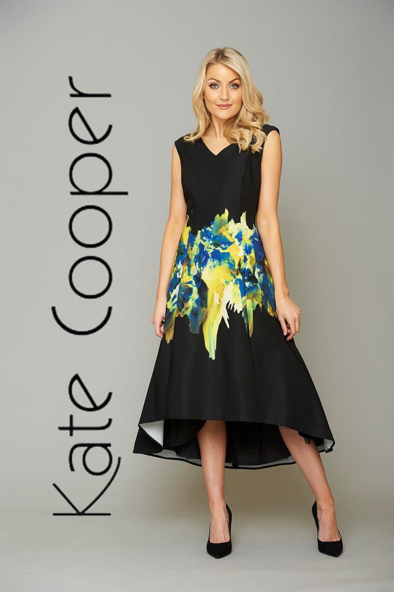 Kate Cooper Black High-Low Dress - Susie Marrocco Ladies Fashion