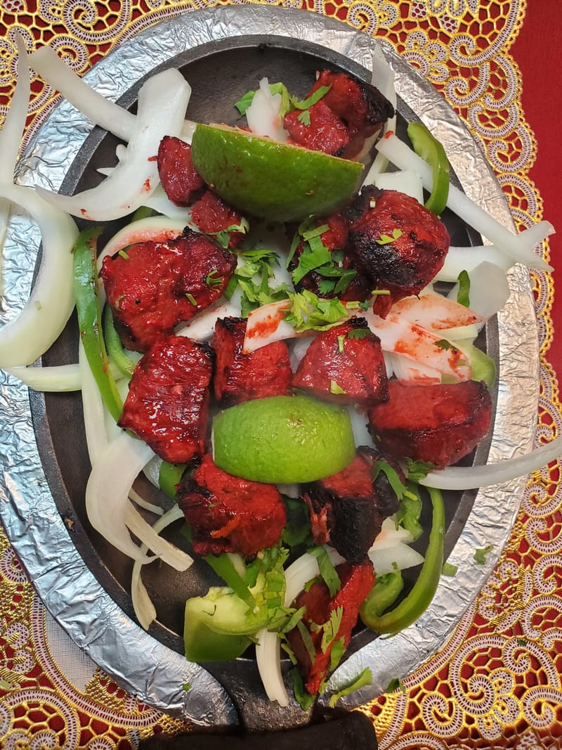 Tandoori Paneer Tikka - Text