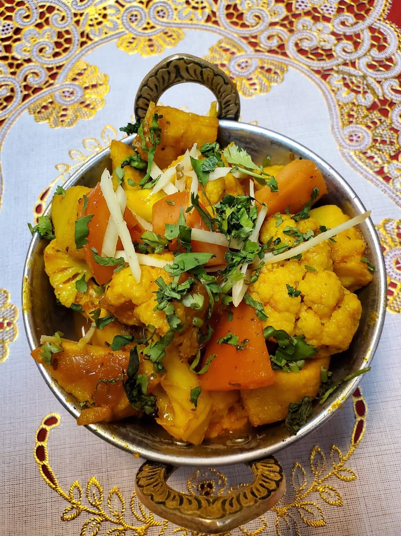Aloo Gobi - Text