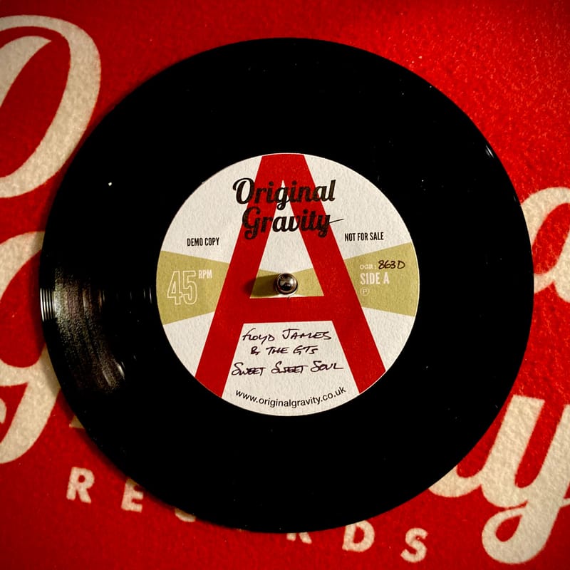 Sweet Sweet Soul - Floyd James & The GTs - Demo Copies...
