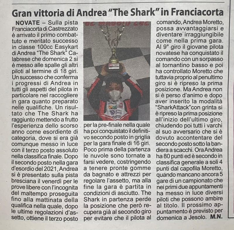 14 Maggio 2021 - Il Notiziario - Andrea Calabrese