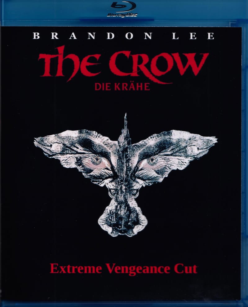 The Crow EXTREME VEGEANCE CUT (USA 1994) Blu-ray