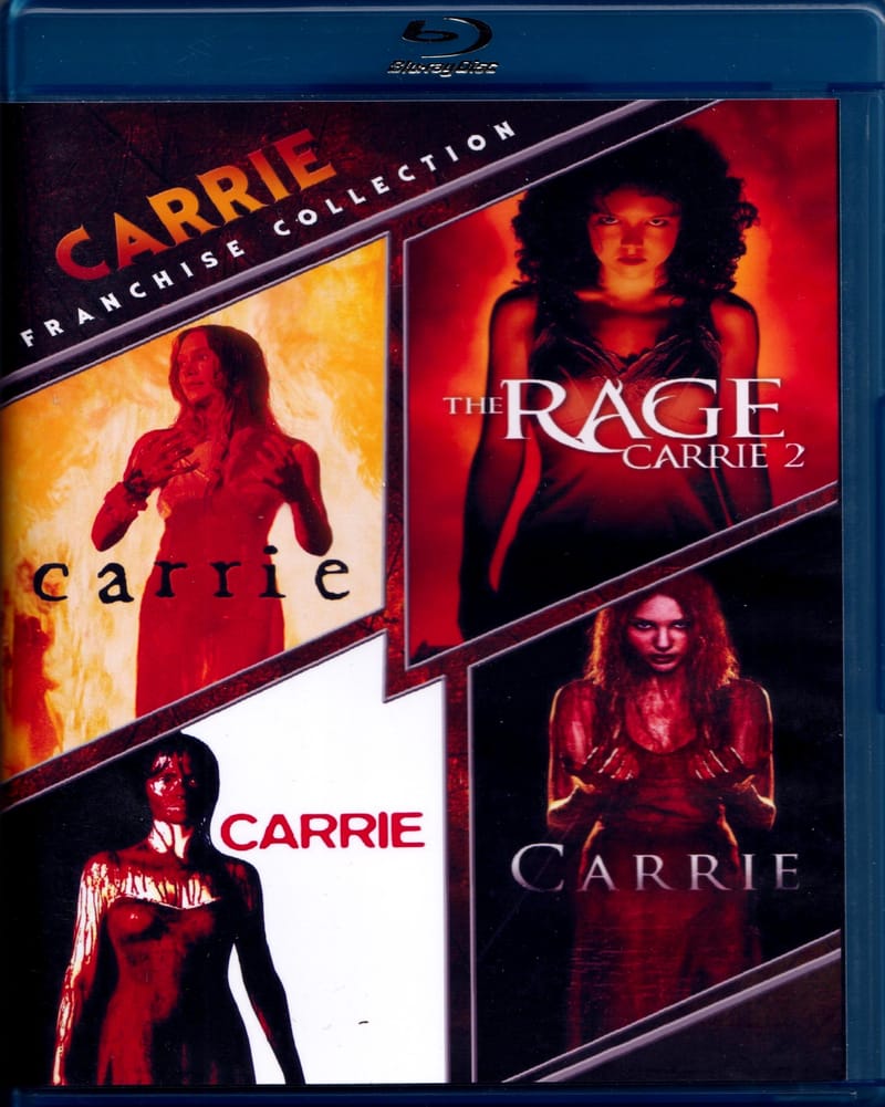 Carrie 4 Disk Collection (USA 1976 - 2013) Blu-ray