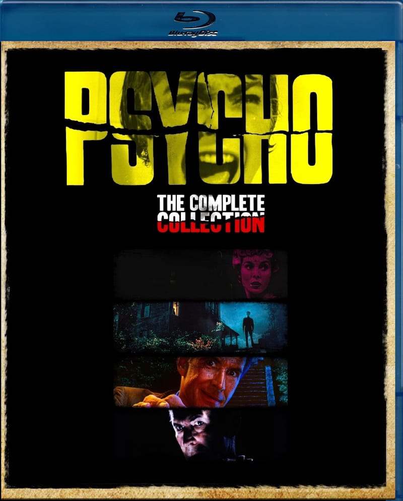 Psycho Collection Teil 1-4 ( USA 1960-1990 ) Blu-ray