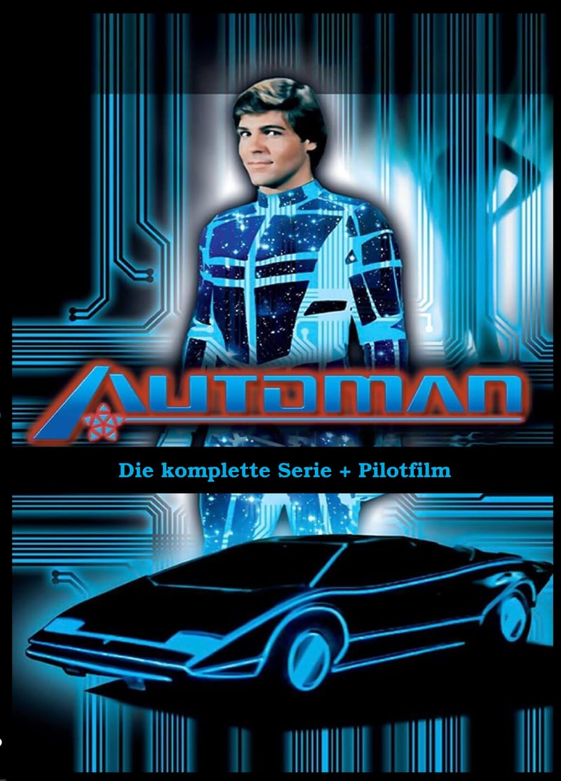 Automan Serie Staffel 1 (USA 1983) 4 Disk DVD