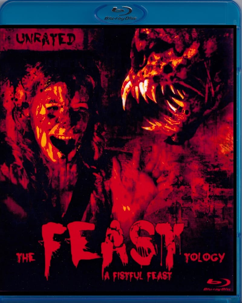 Feast Trilogy UNRATED (USA 2005-2009) 1 Disk Blu-ray