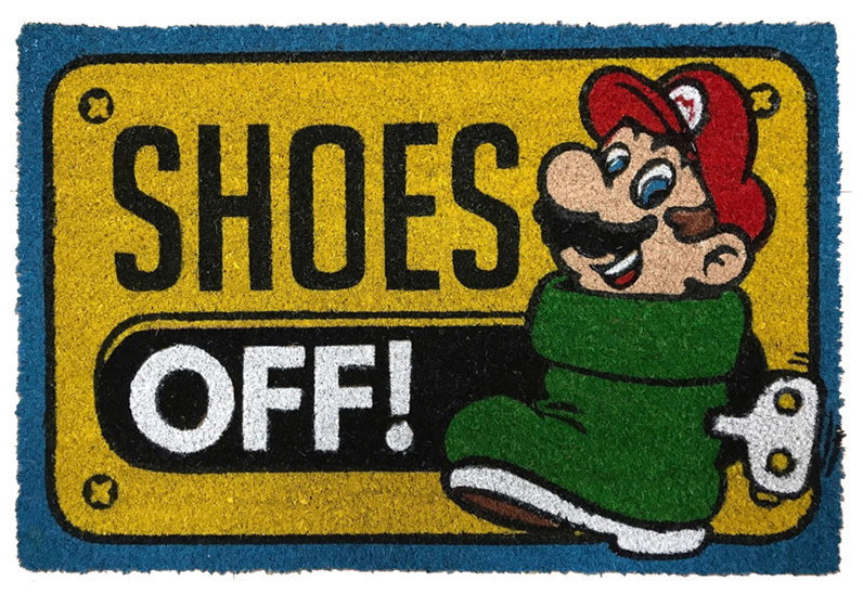 Super Mario – Shoes Off