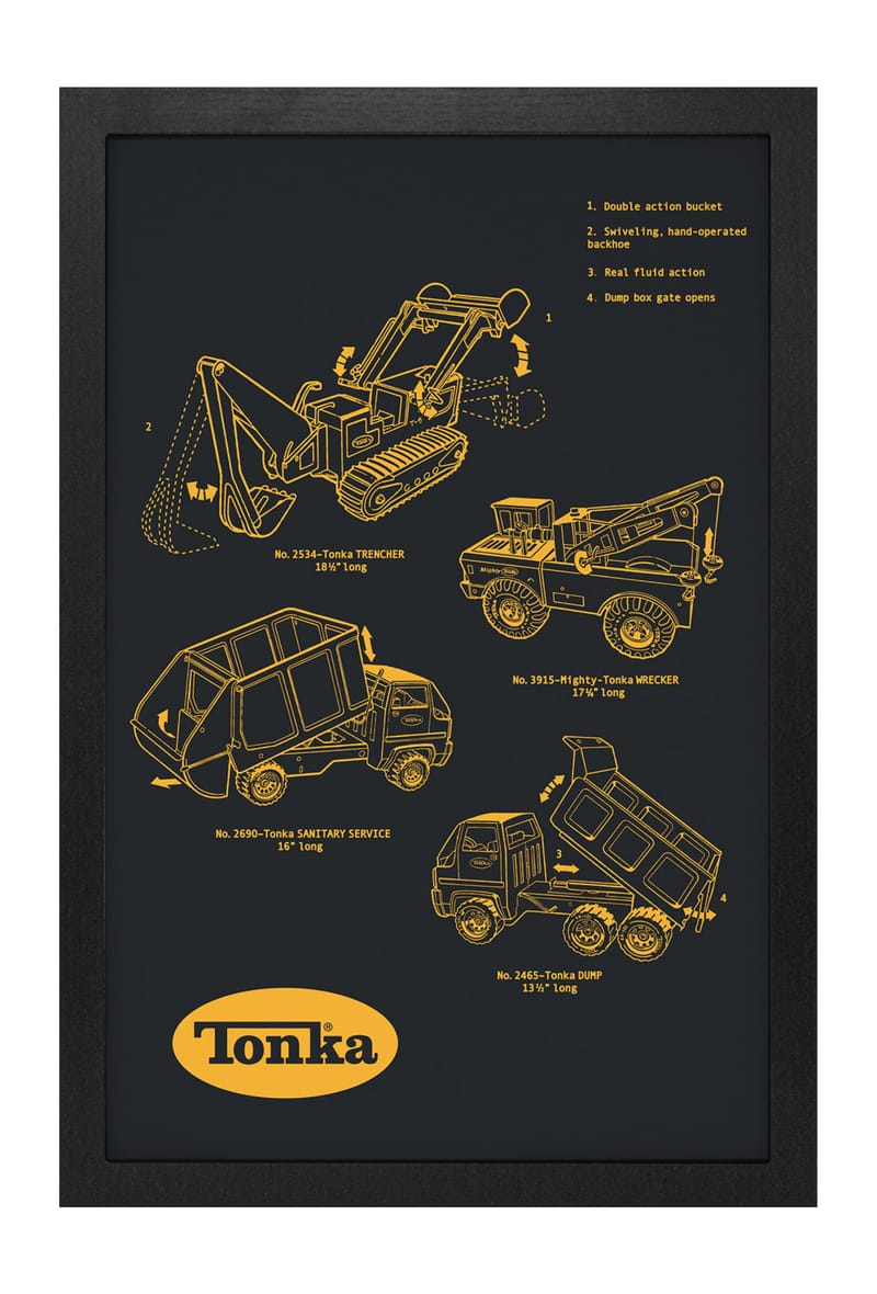 Tonka Movements Framed Wall Decor