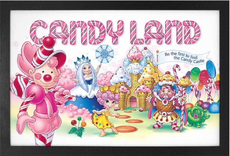 Candy Land - Box Front Framed Wall Decor