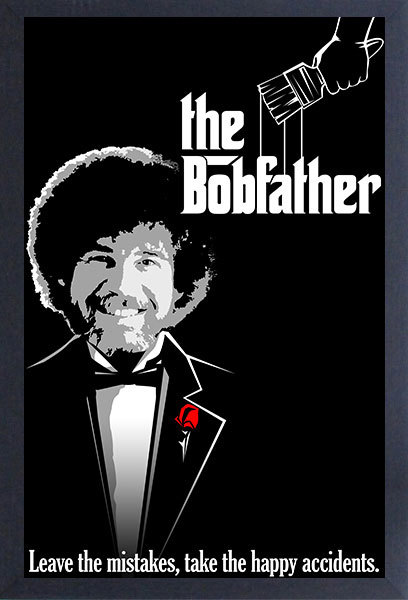 Bob Ross - The Bobfather Framed Wall Decor