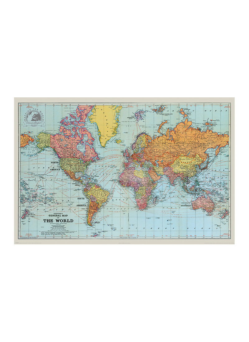 Stanford’s Map of the World