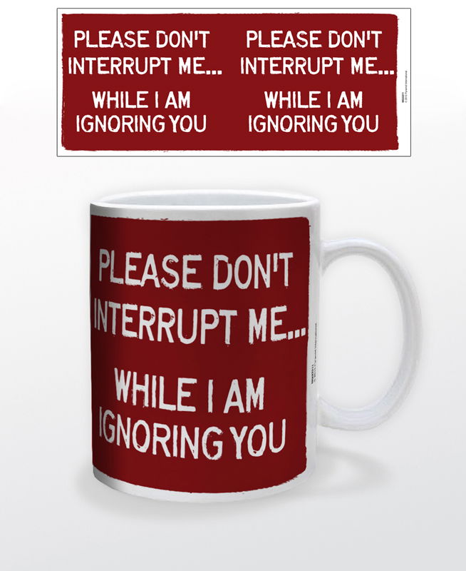 Please, Don't Interrupt Me