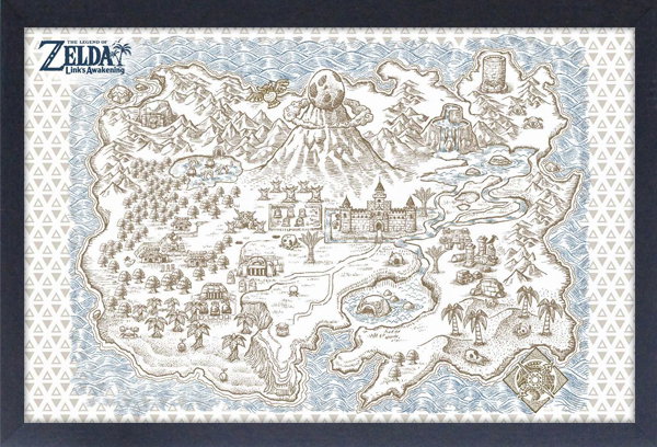 Zelda - LA-Map White