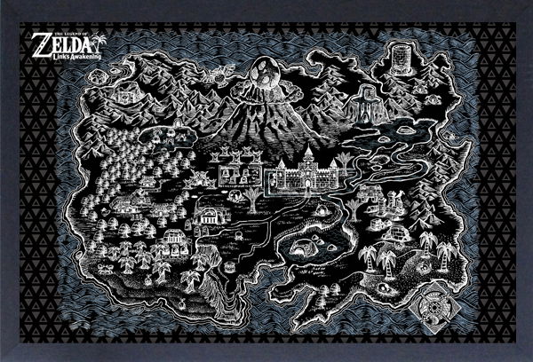 Zelda - LA-Map Black