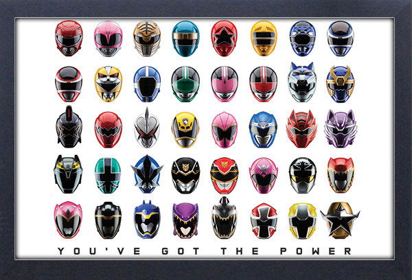 Power Rangers - Helmets
