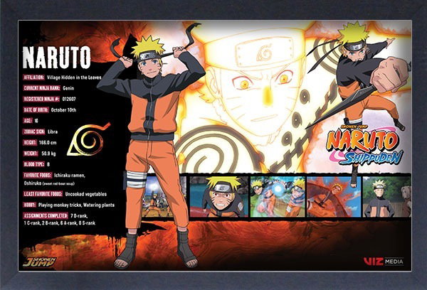 Naruto Shippuden - Naruto Stats
