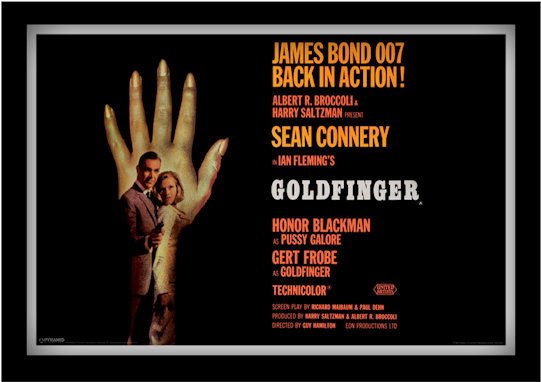 James Bond - Goldfinger - Hand