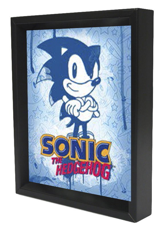 Sonic - Spray Paint Blue