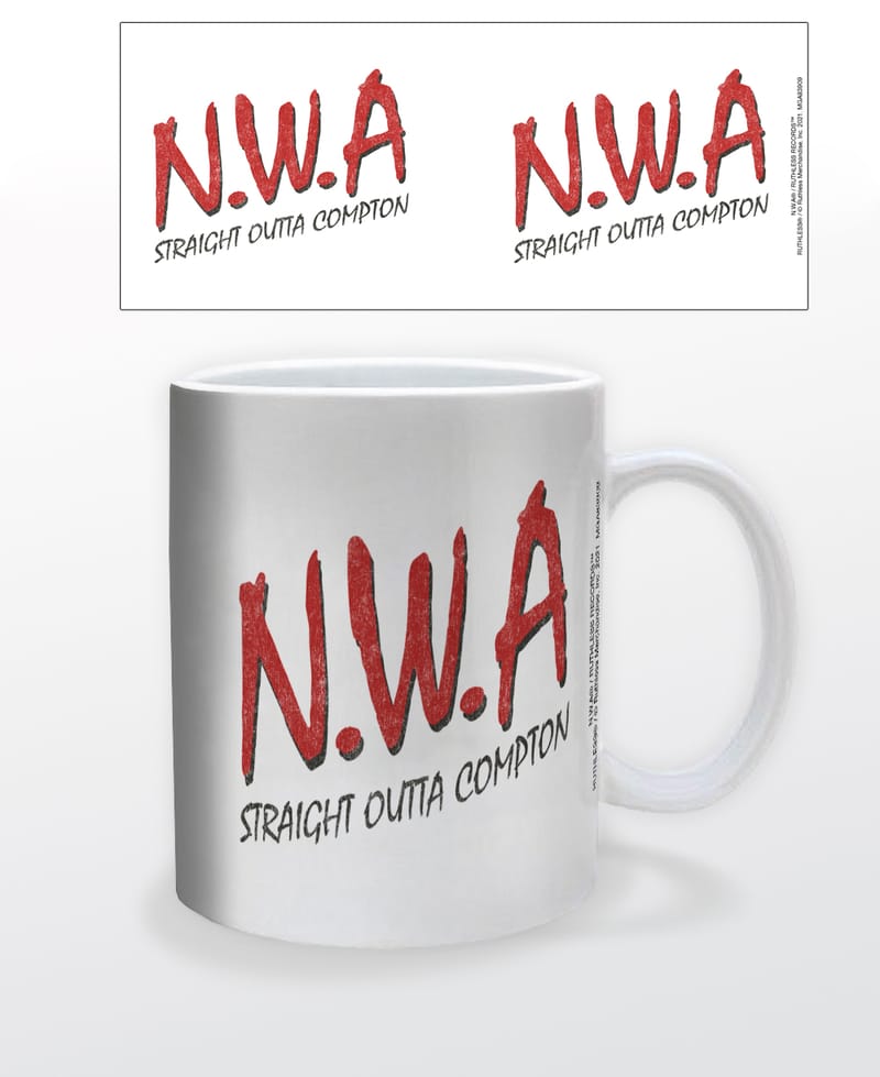 NWA - Straight Outta Compton-White