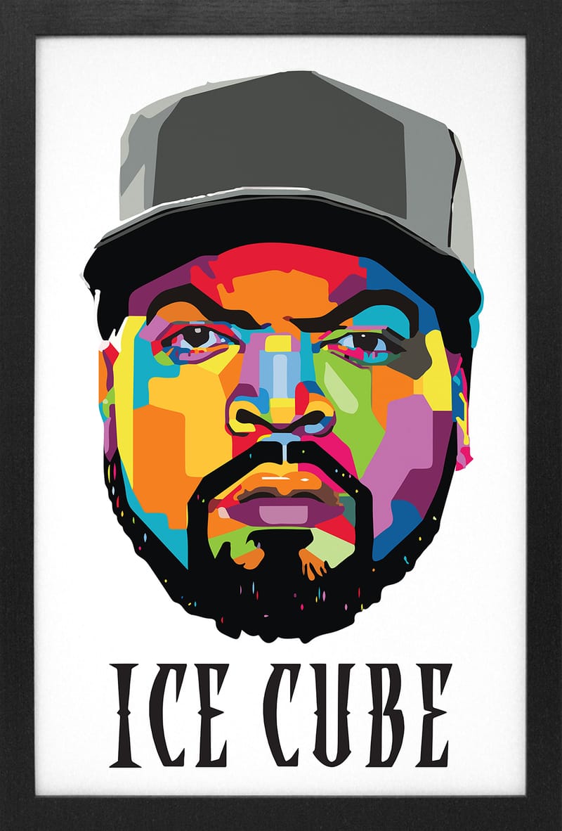 Ice Cube - Vector Face