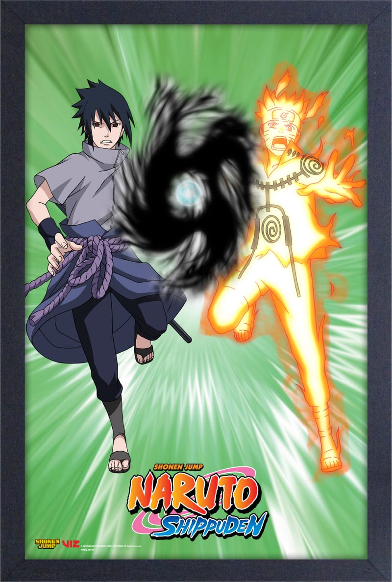 Naruto - Sasuke & Naruto Charge Up