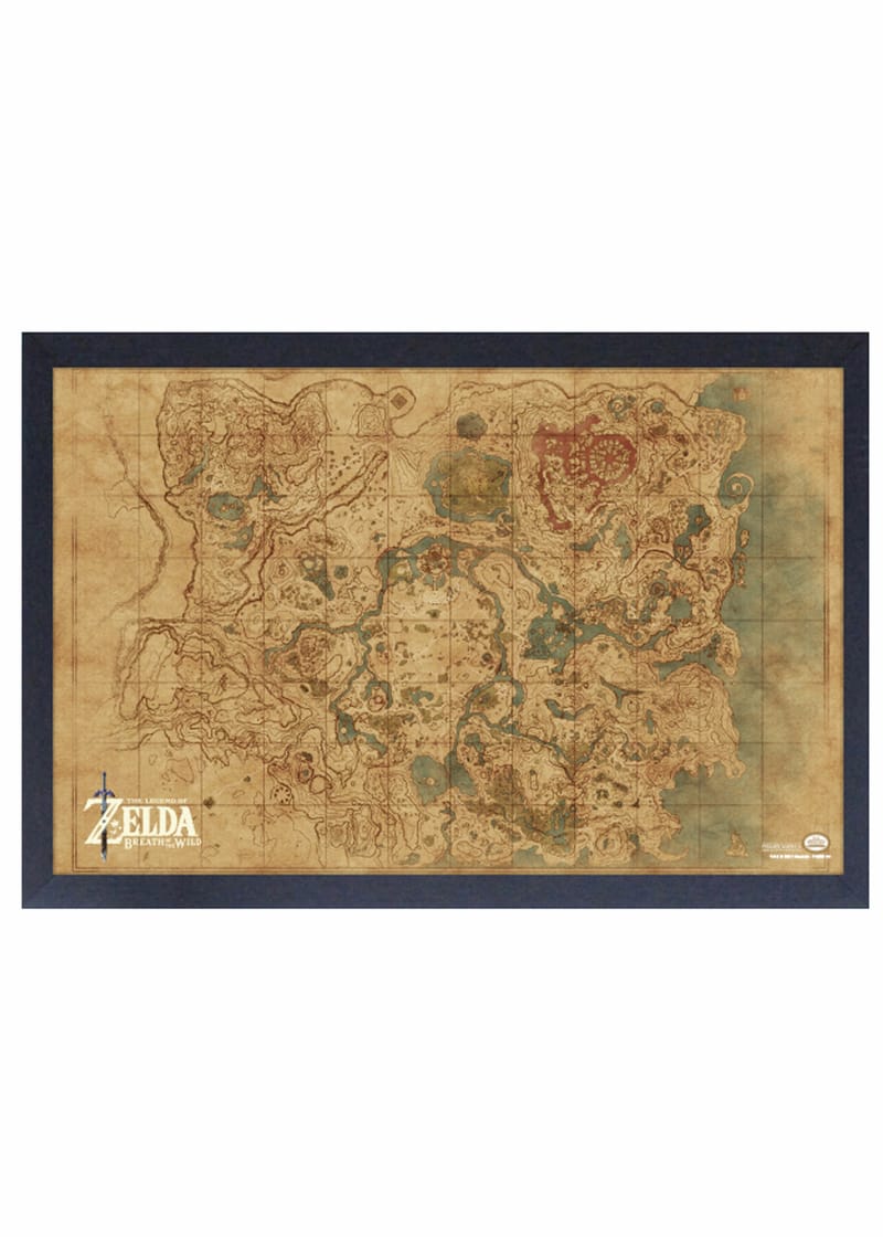 Zelda - BotW-Map