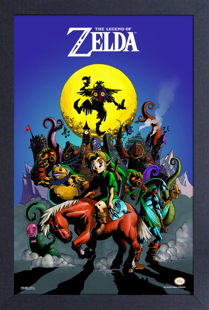 Zelda - Majora’s Mask-Collage