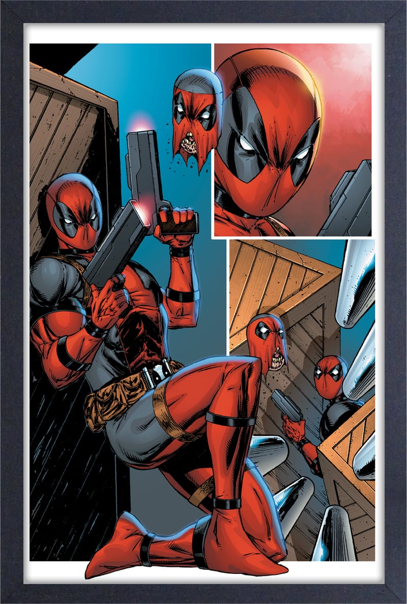 Deadpool- Comic Panel