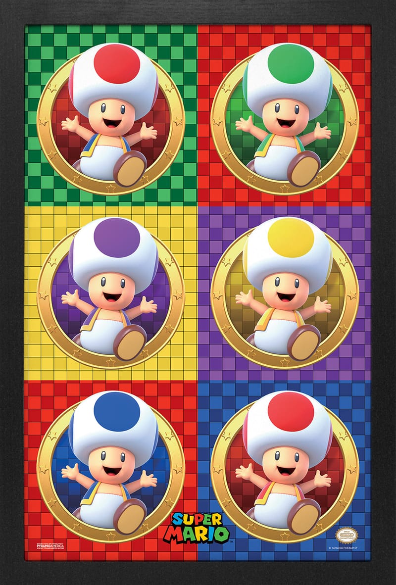 Super Mario- Multi Toads