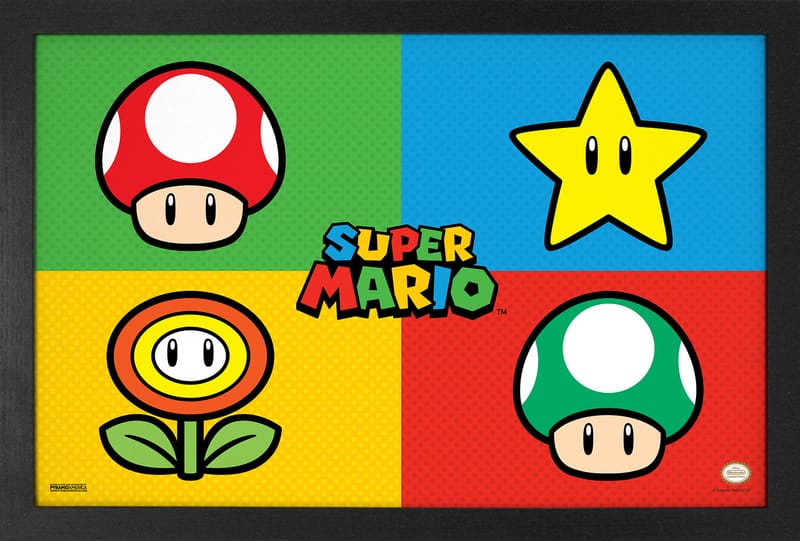 Super Mario- Pop Art Power Up