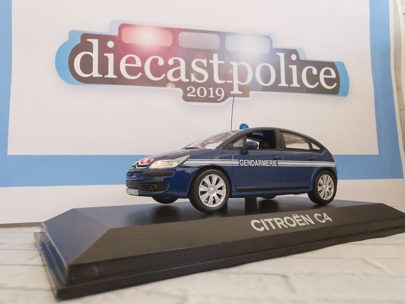 Citroen C4 - DIECAST POLICE