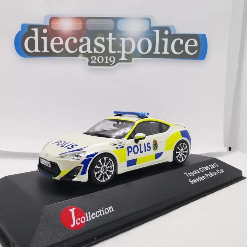 Toyota GT86 - DIECAST POLICE