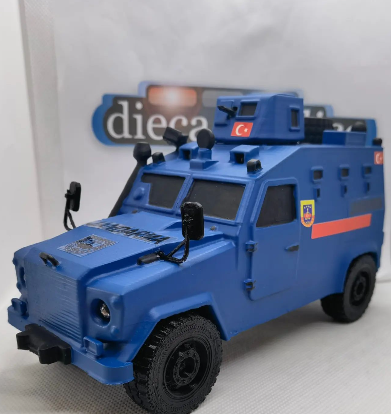 Land Rover Shortland - DIECAST POLICE