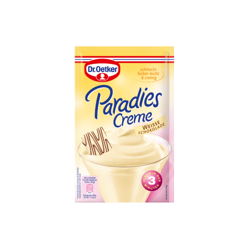 Dr. Oetker Paradies Creme vanille