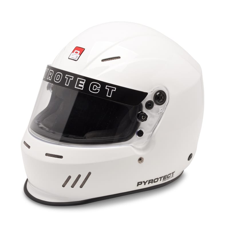 Pyrotect SA2020 Pro Air Flow Carbon Fiber Open Face Helmet - Molten ...