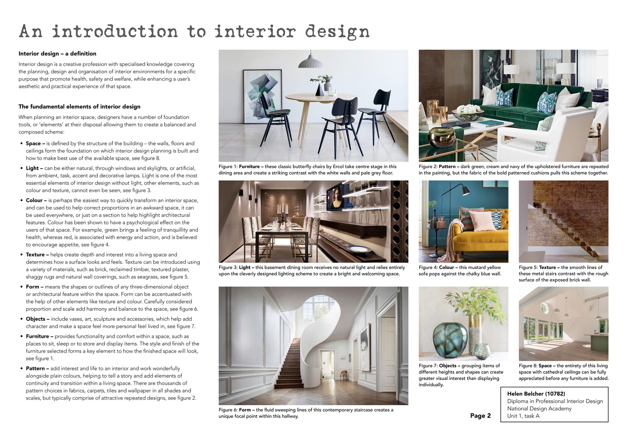 CV, profile & portfolio - Helen Belcher