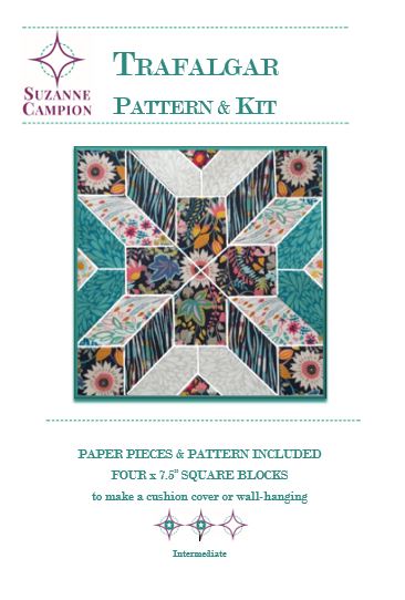 Trafalgar Acrylic Templates - 5 piece set - Suzanne Campion