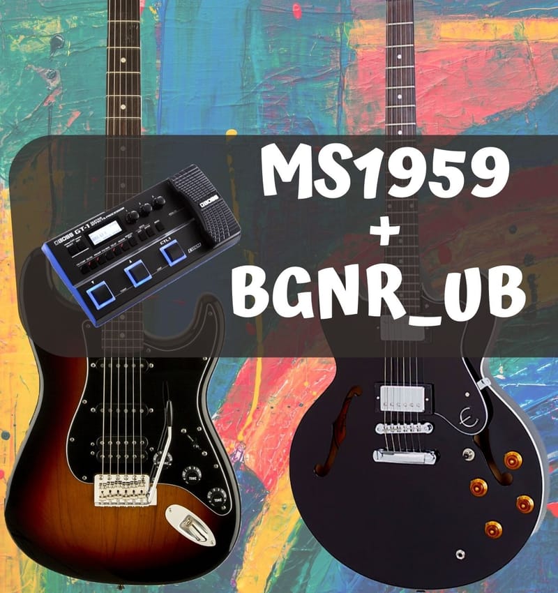 New Vintage Audio | Boss GT-1 | MS1959+BGNR_UB