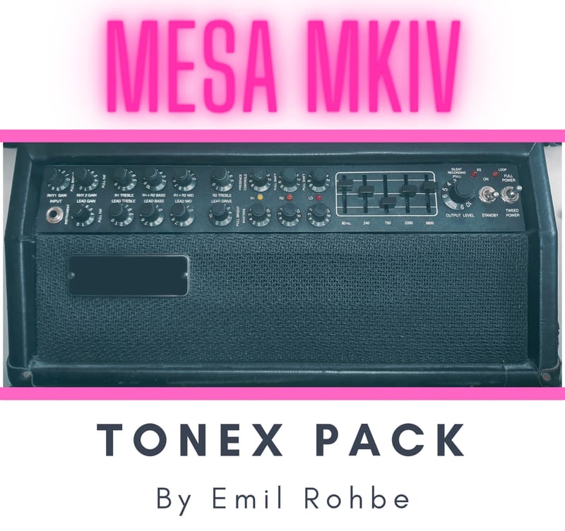 New Vintage Audio | IK Multimedia ToneX | Mesa Boogie MKIV ToneX...