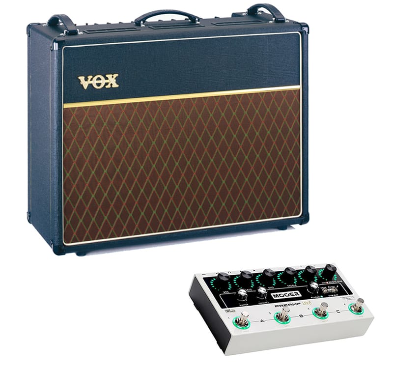 New Vintage Audio | Mooer Preamp Live | Vox AC30 CC2