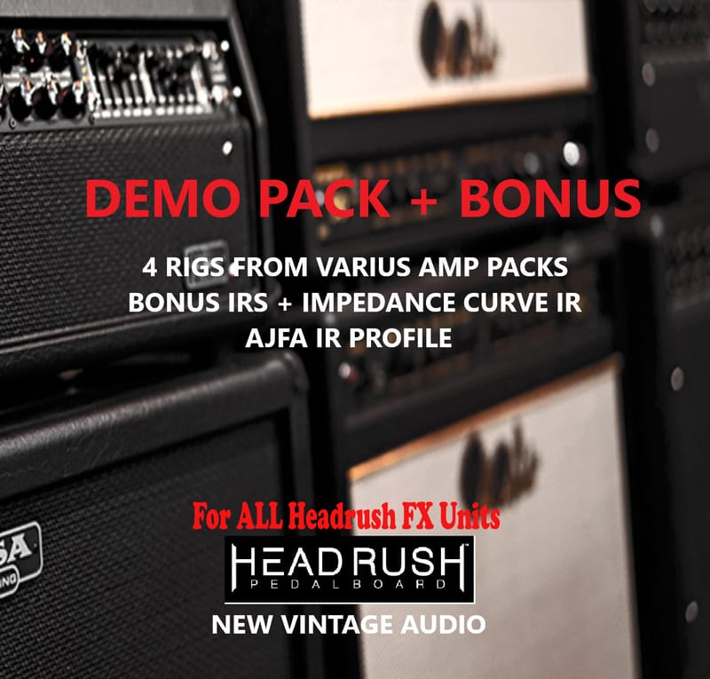 Headrush Amp Packs - New Vintage Audio