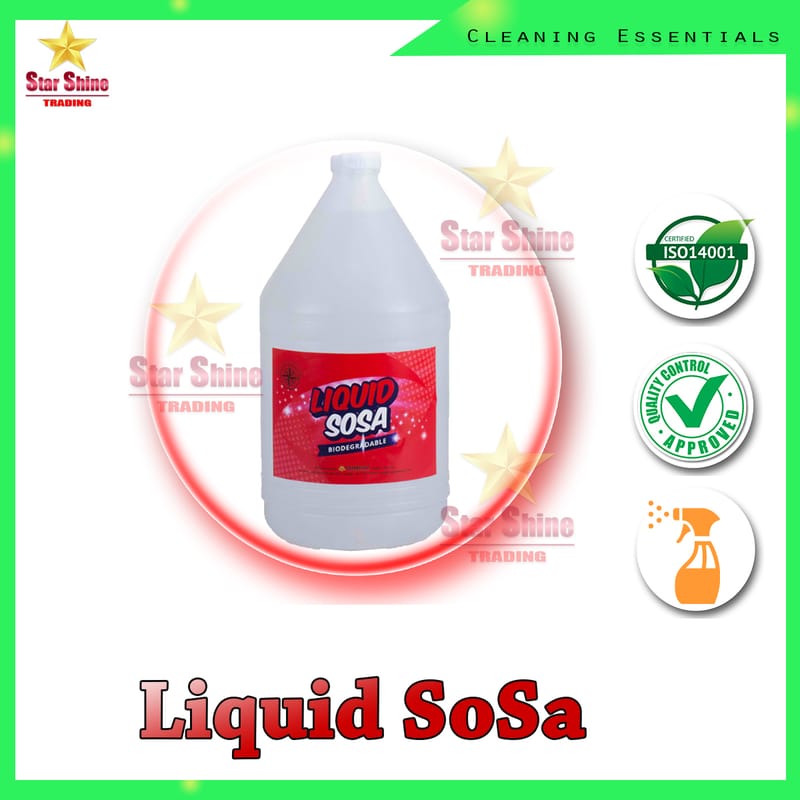 Effective Liquid Sosa Drain Cleaner, Unclog Pipes & Sinks