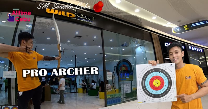 Experience Wild Bow Archery at SM Seaside CEBU - ALLTIMECEBU
