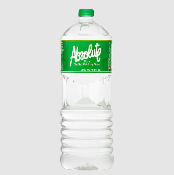 ABSOLUTE DISTILLED WATER 2 LITER