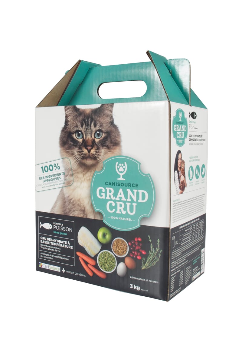 Grand Cru - Nourriture pour chat - Poisson - Sans Grains