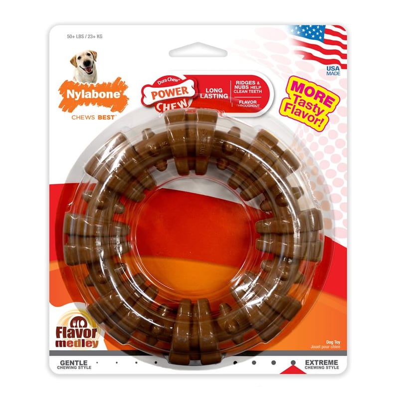 Nylabone - Os Durable Anneau Texturé Super