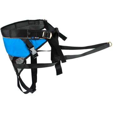 NAHAK - Ceinture de canicross à double traction - Bleu