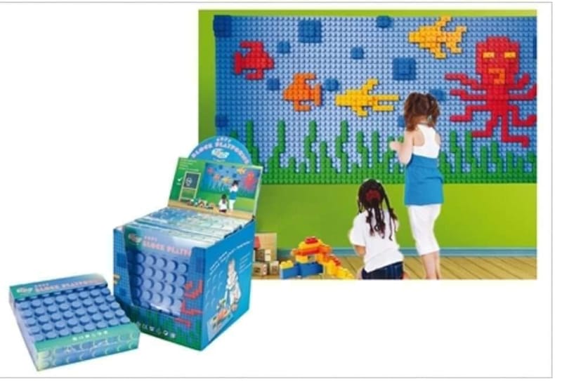 קיר יצירה - לגו דופלו גמיש ( גומי) - חנות רובוכיף - במ21 פרויקטים בחינוך
